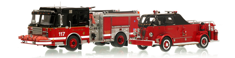 Fire Replicas museum grade scale model fire trucks