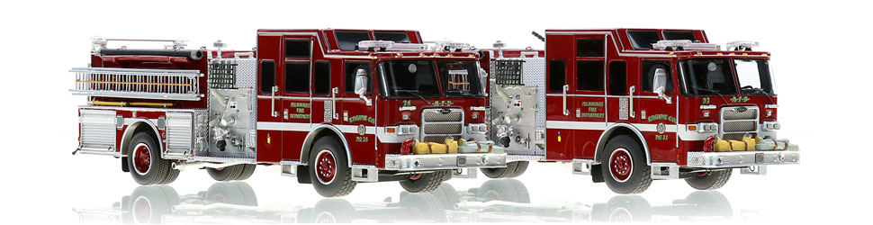 Fire Replicas museum grade scale model fire trucks