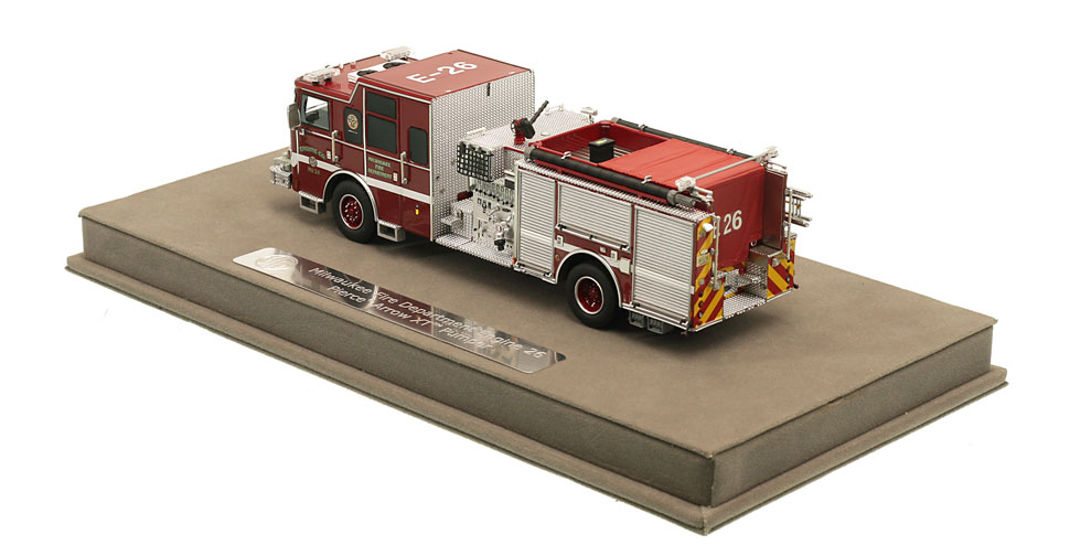 Fire Replicas Milwaukee Fire Department Engine 26 Scale Model