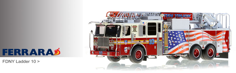 Museum grade Ferrara scale models by Fire Replicas